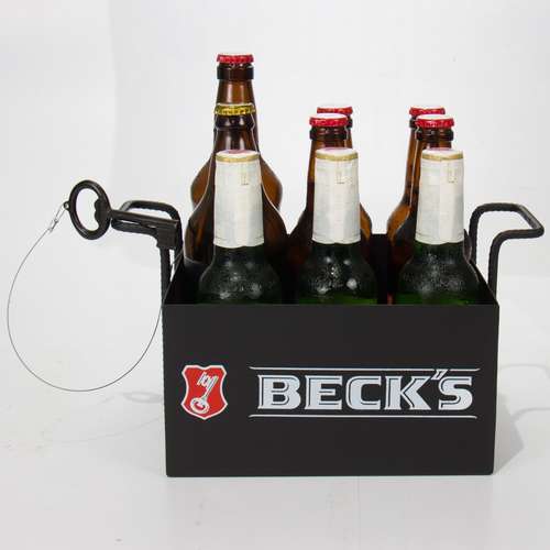 Balde Tina para cerveja c/ abridor - Beck´s - Edição Colecionador